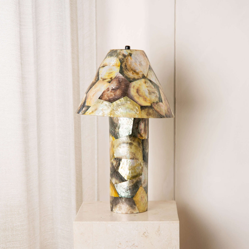 Sofia Lamp, Oyster Shell - En Gold – En Gold